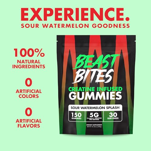 BEAST BITES creatine monohydrate benefits