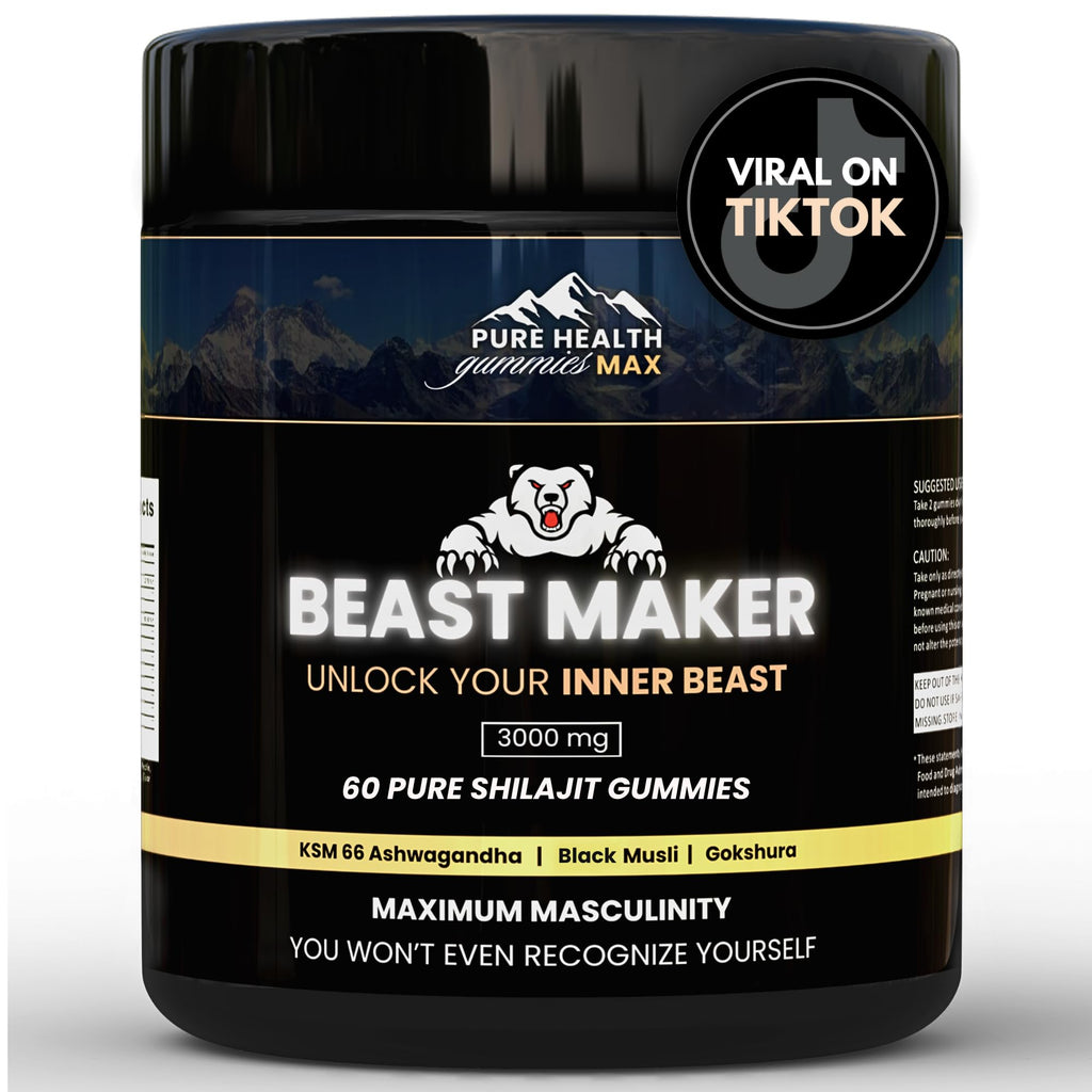 Beast Maker Pure Shilajit gummies for men