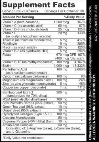 Beautifully Bamboo vitamin supplement