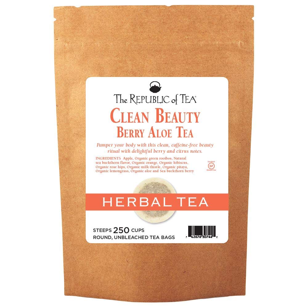 Beautifying botanicals herbal tea bags