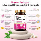 Beauty benefits of collagen peptides