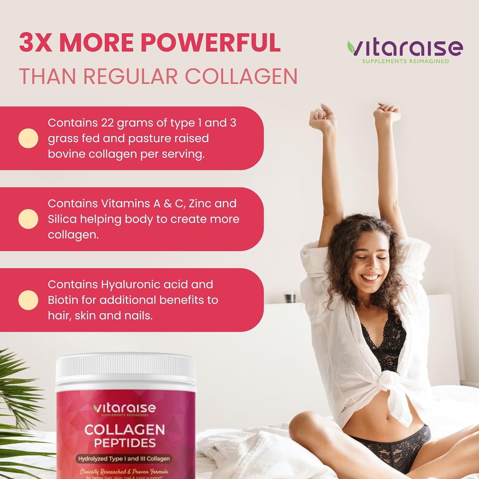 Beauty benefits of collagen powder