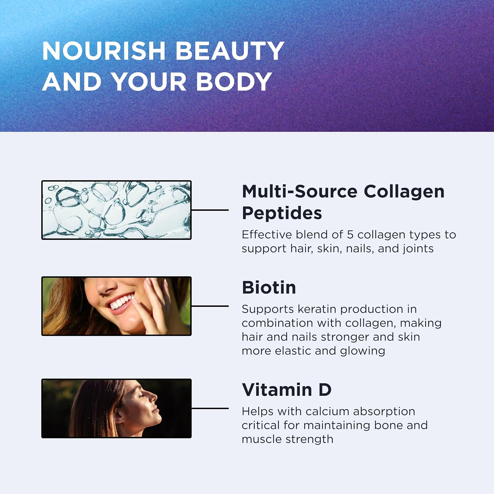 beauty benefits of collagen supplements