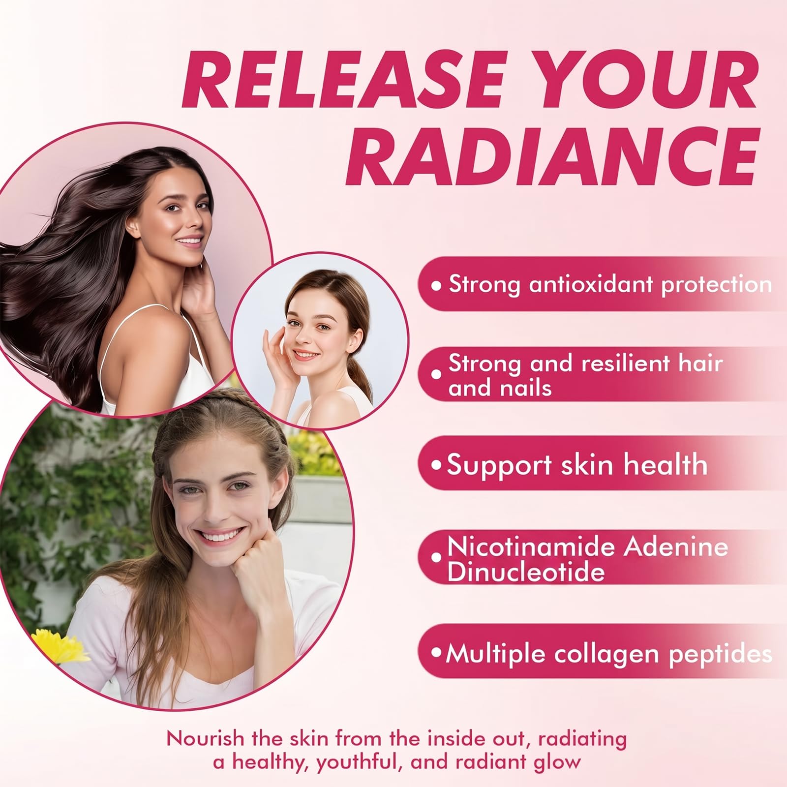 Beauty benefits of Jovi Glow+ gummies