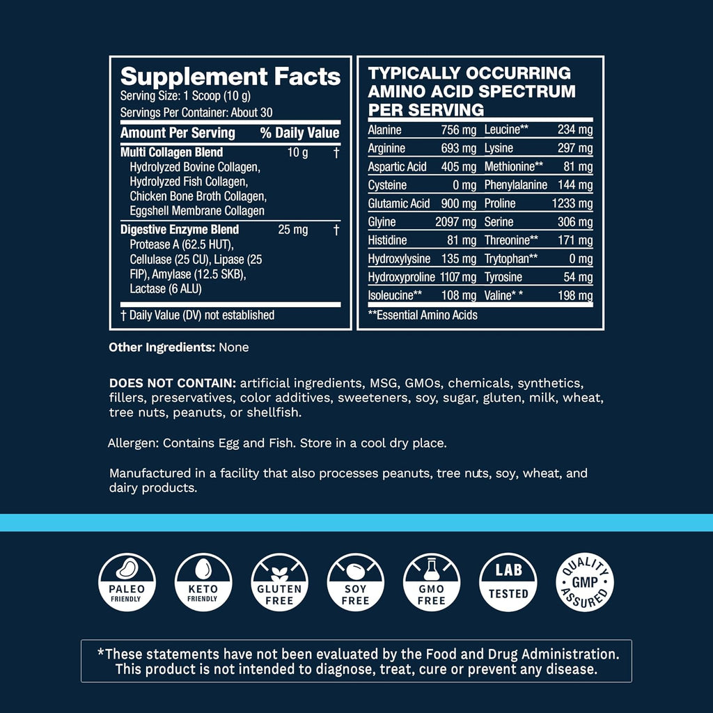 beauty benefits of multi collagen peptides