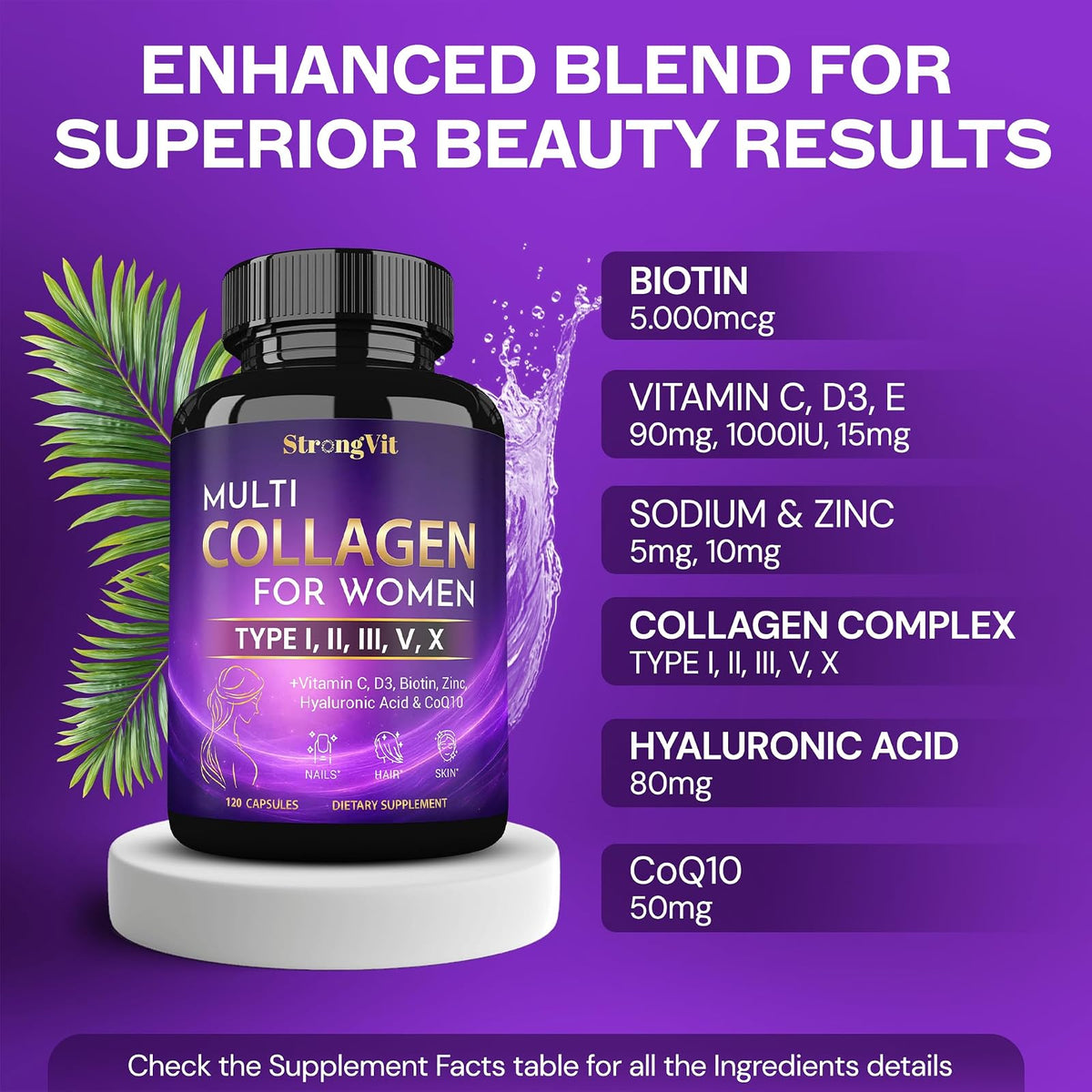 beauty benefits of multi collagen supplements