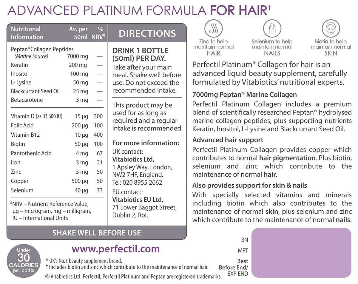 beauty collagen drink for healthy hair