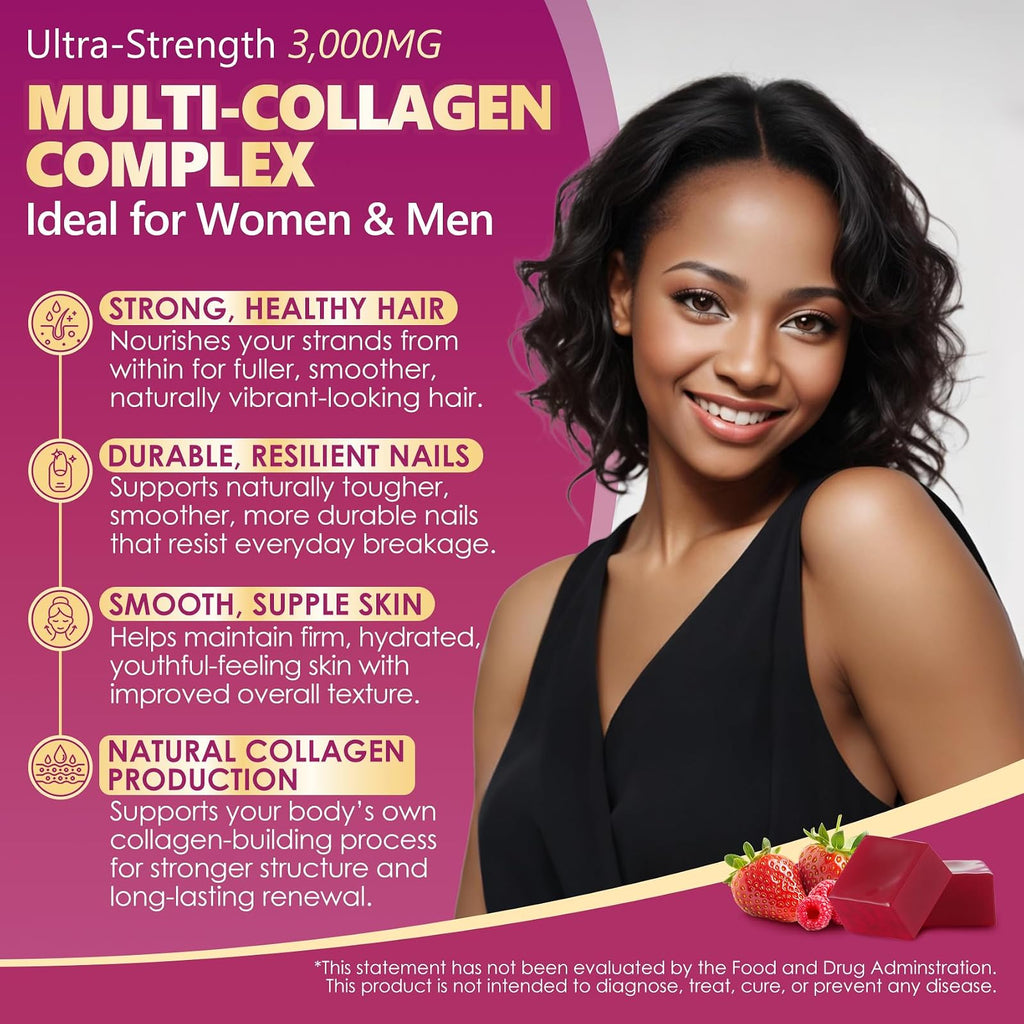 beauty collagen gummies for hair