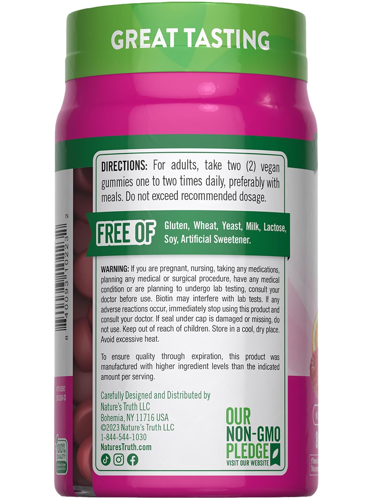 beauty supplement for vibrant hair