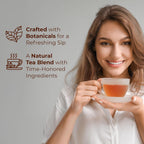 Beauty tea with marine collagen