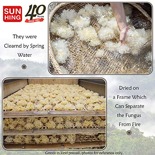 Beauty White Fungus for home chefs