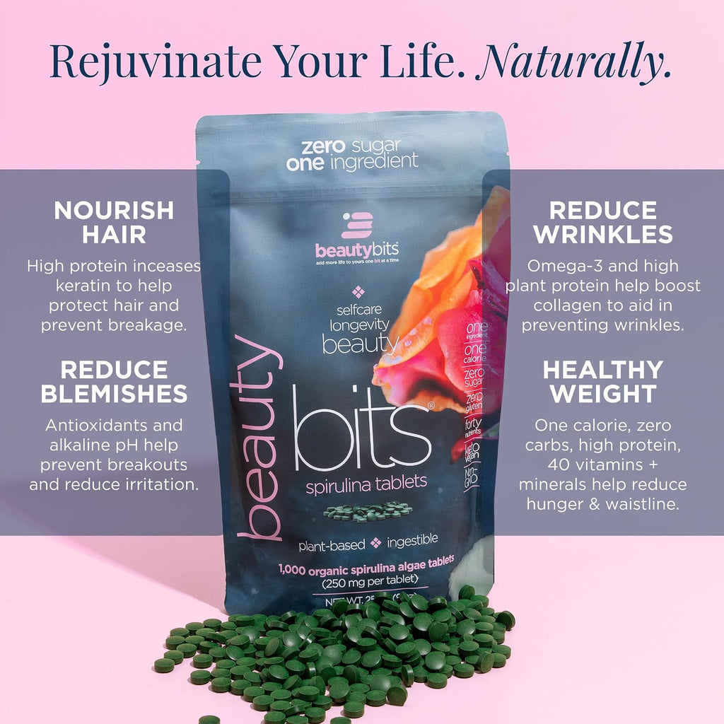 BEAUTYbits spirulina for energy boost