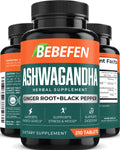 BEBEFEN Ashwagandha supplement for stress relief