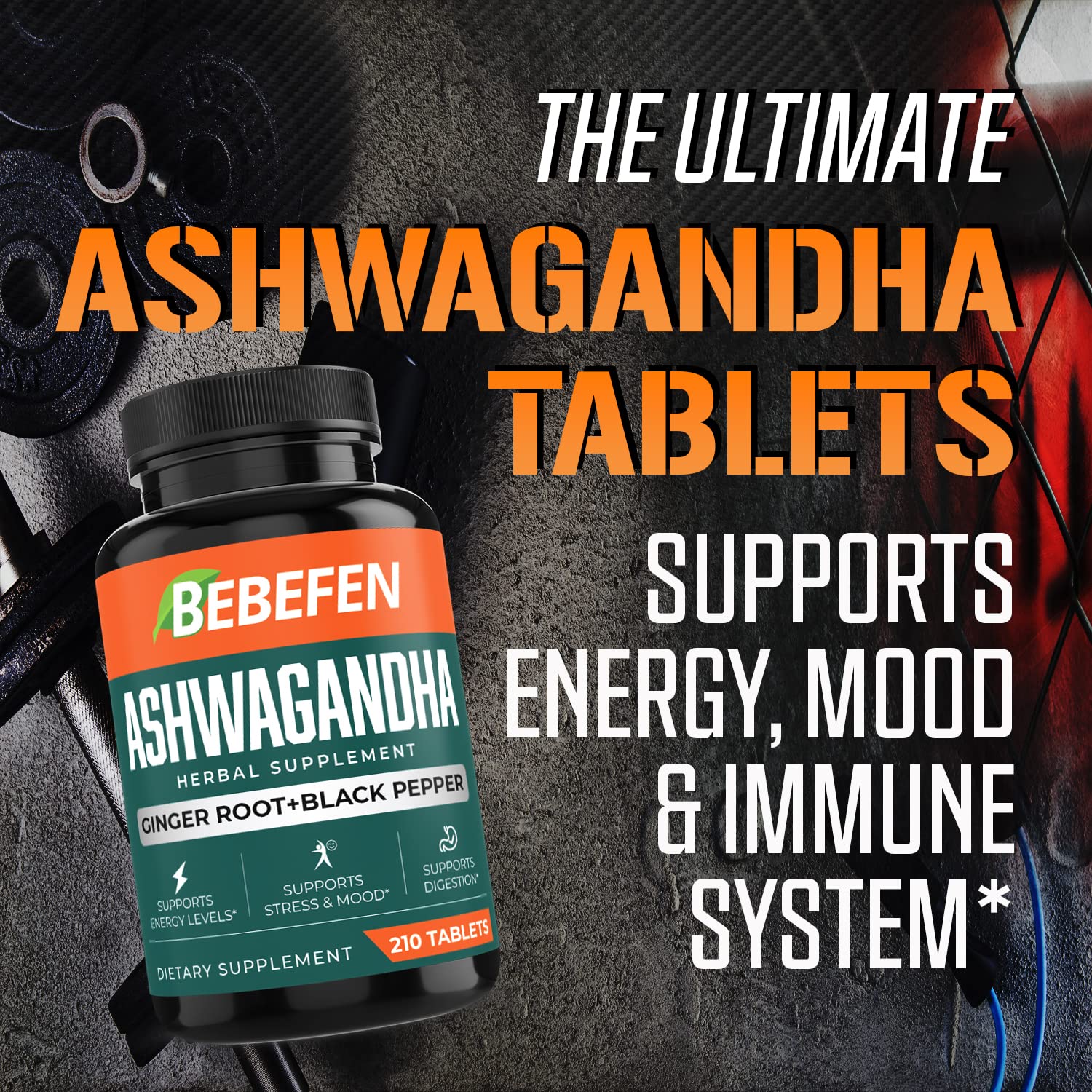 BEBEFEN blended vitamins for active lifestyles
