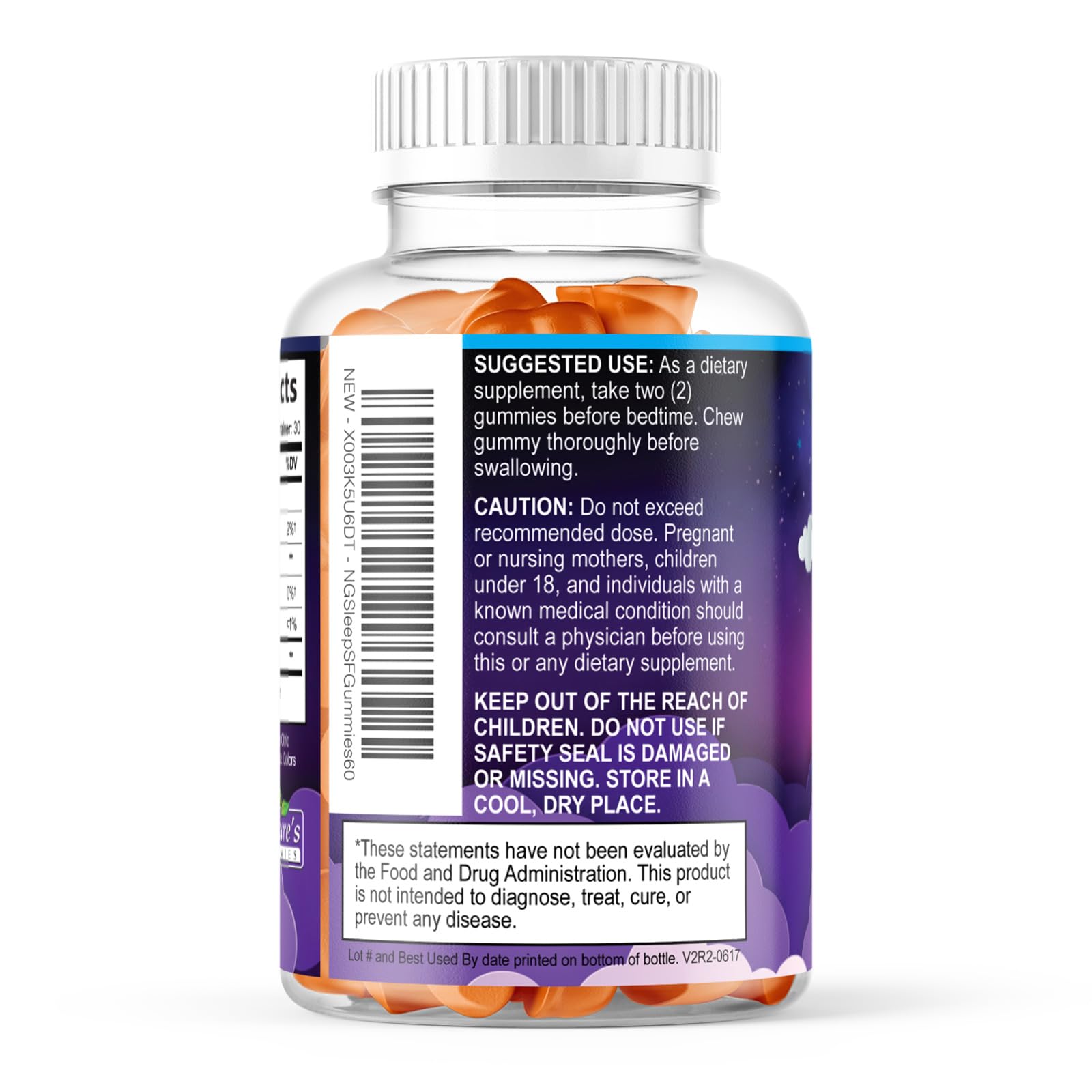 bedtime melatonin gummy for adults