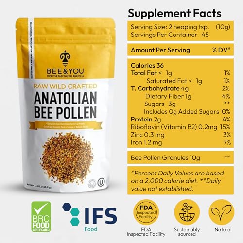 bee and you blended vitamin granules