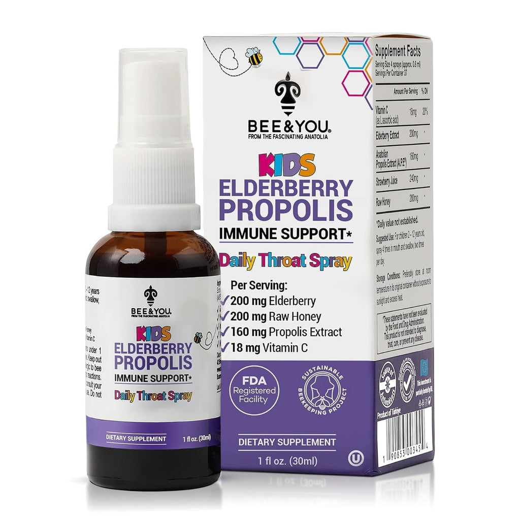 Bee and You kids throat spray