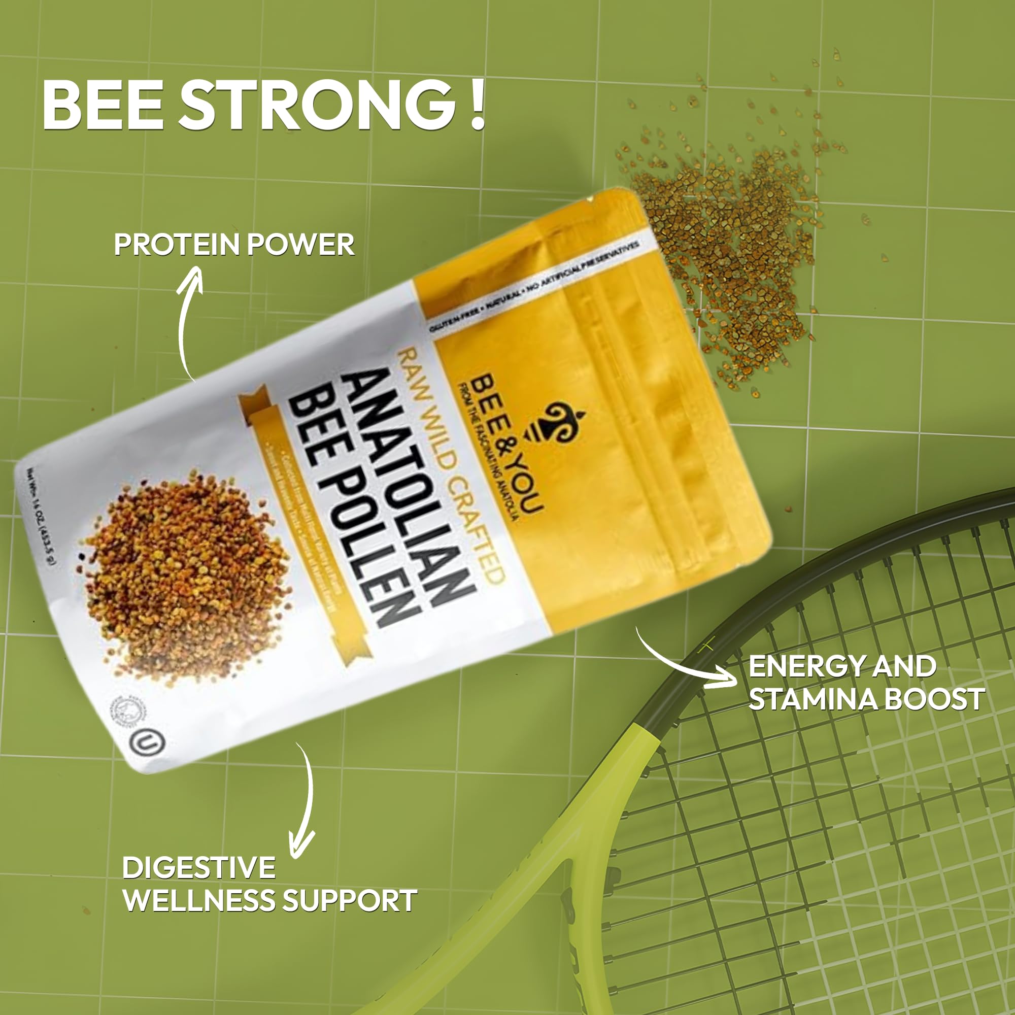 bee and you pollen for adults