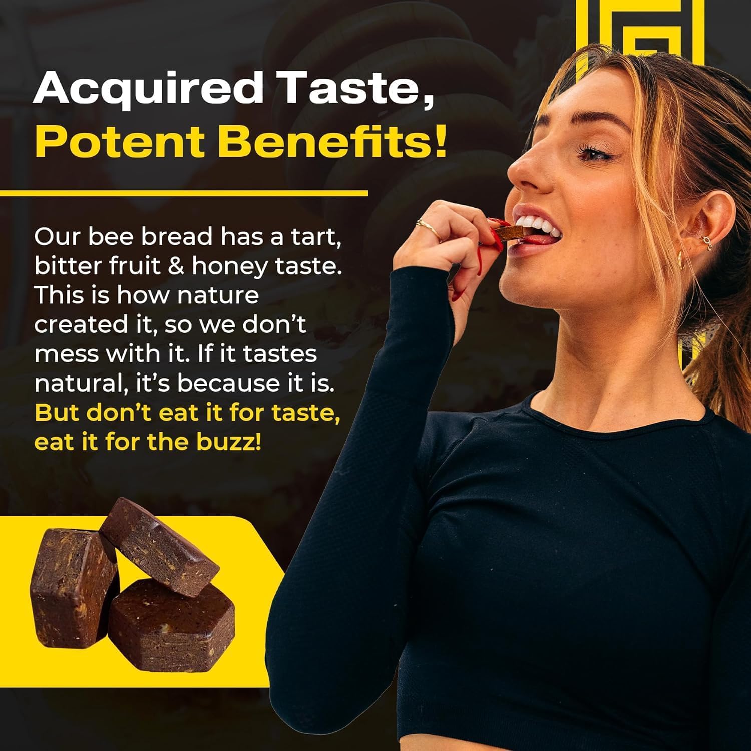 bee bread for enhanced energy