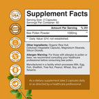 Bee Pollen capsules for daily wellness