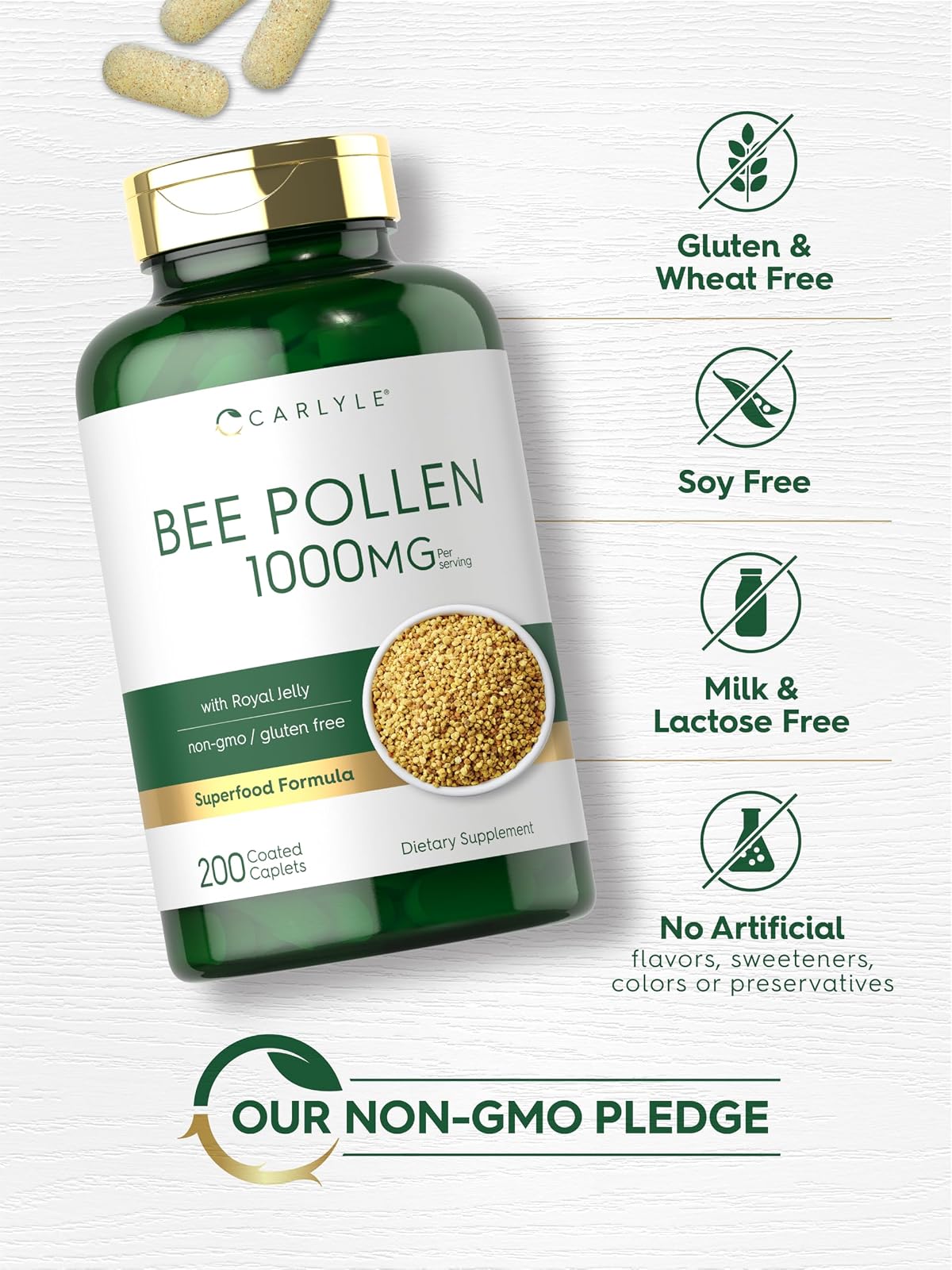 Bee pollen for immune support