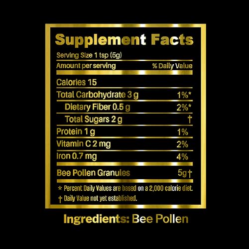 bee pollen for immune system boost