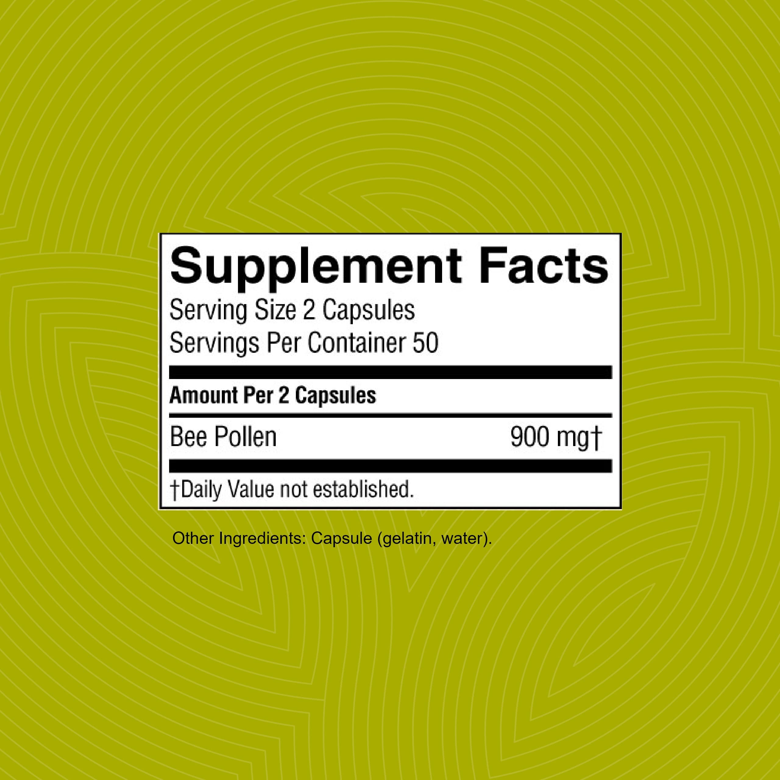 bee pollen for vitality support