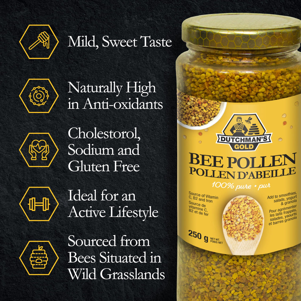 bee pollen granules for energy