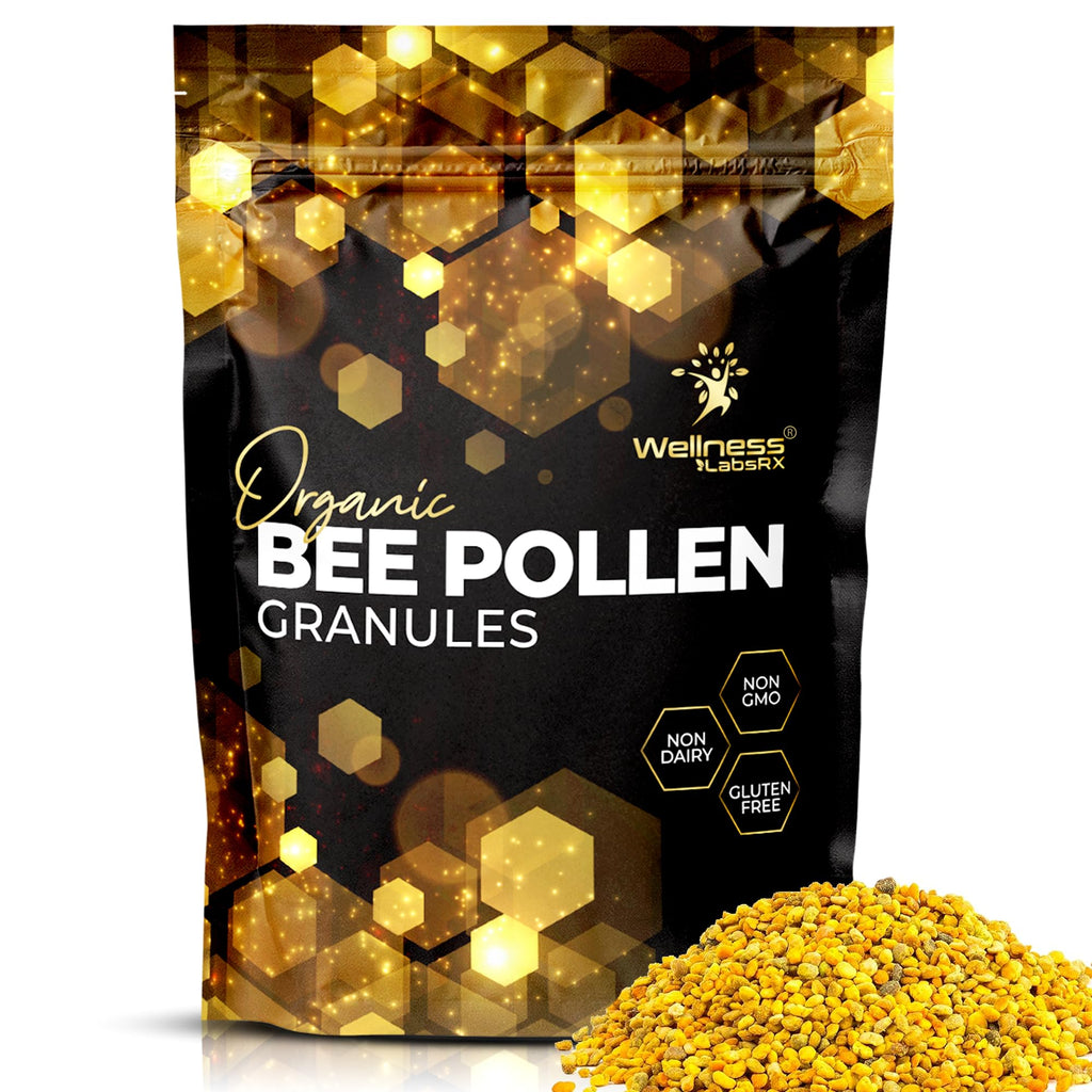 Bee pollen granules for immune support