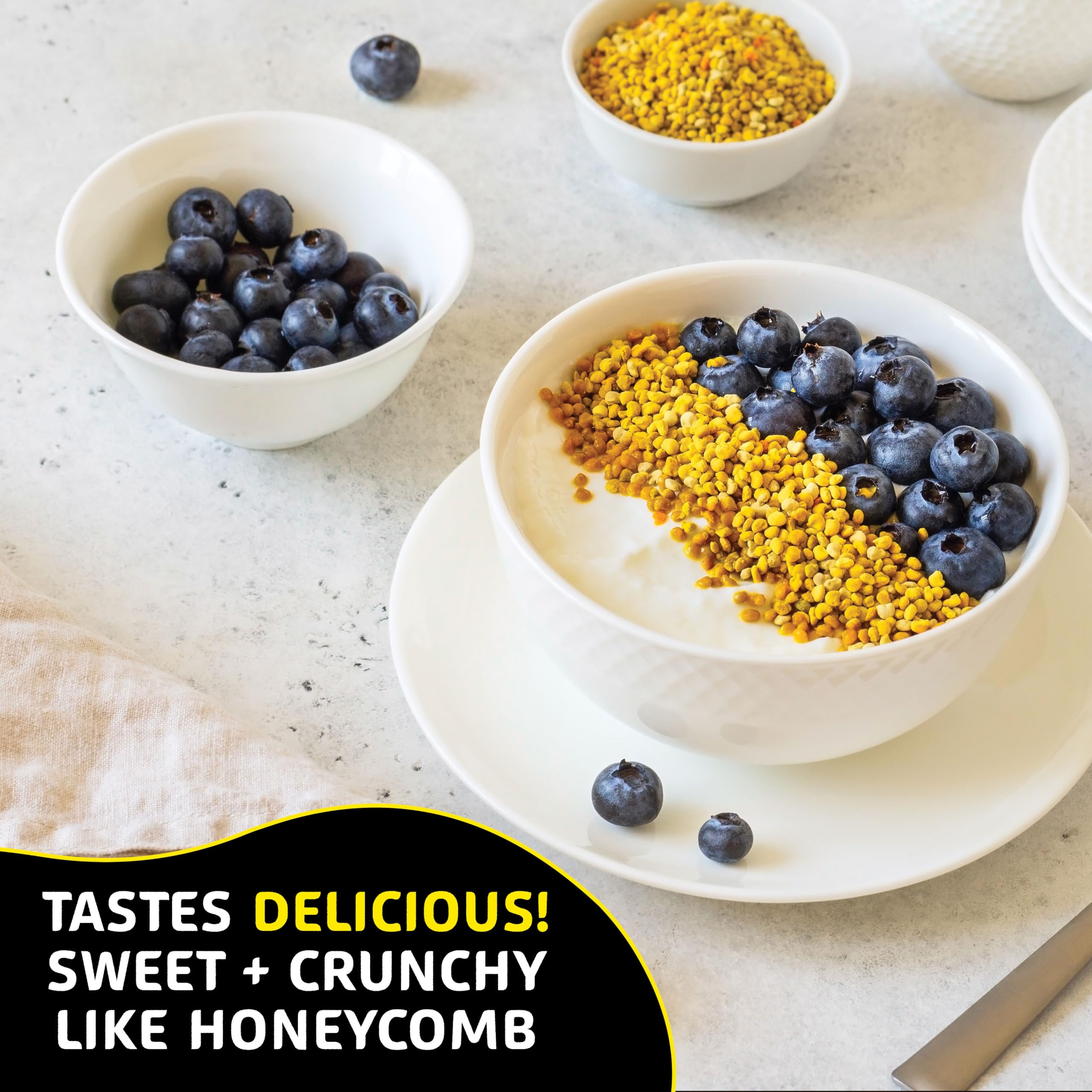 bee pollen granules for immune support