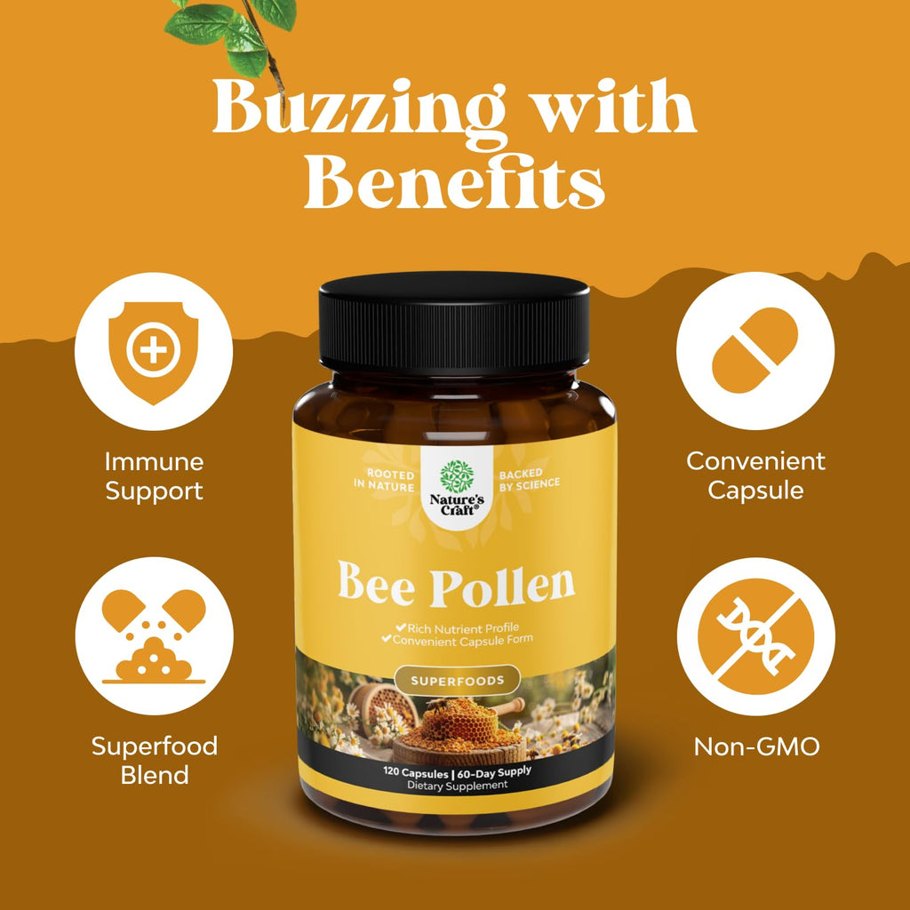 Bee Pollen multivitamin for men vitality