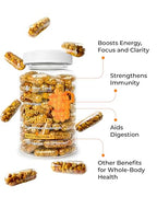 Bee Pollen multivitamin for seniors health