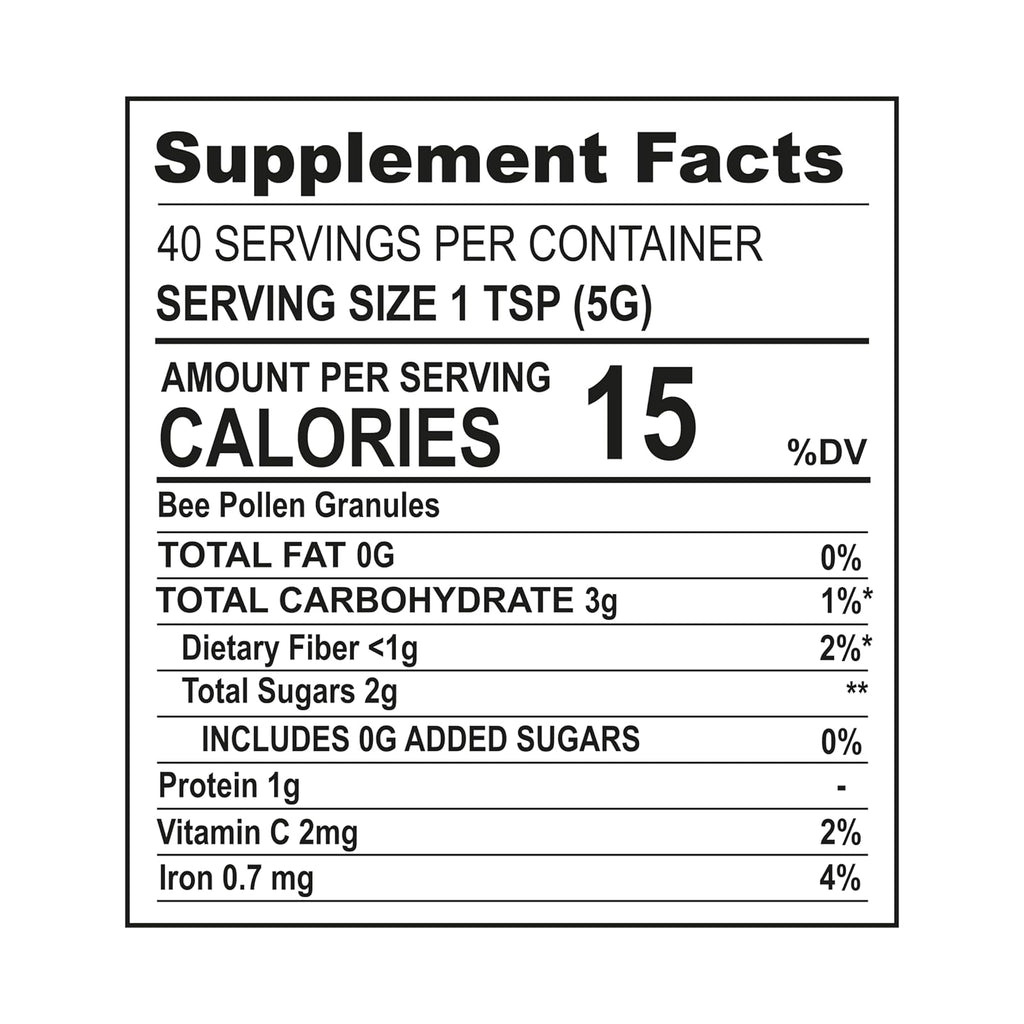 bee pollen multivitamin for seniors