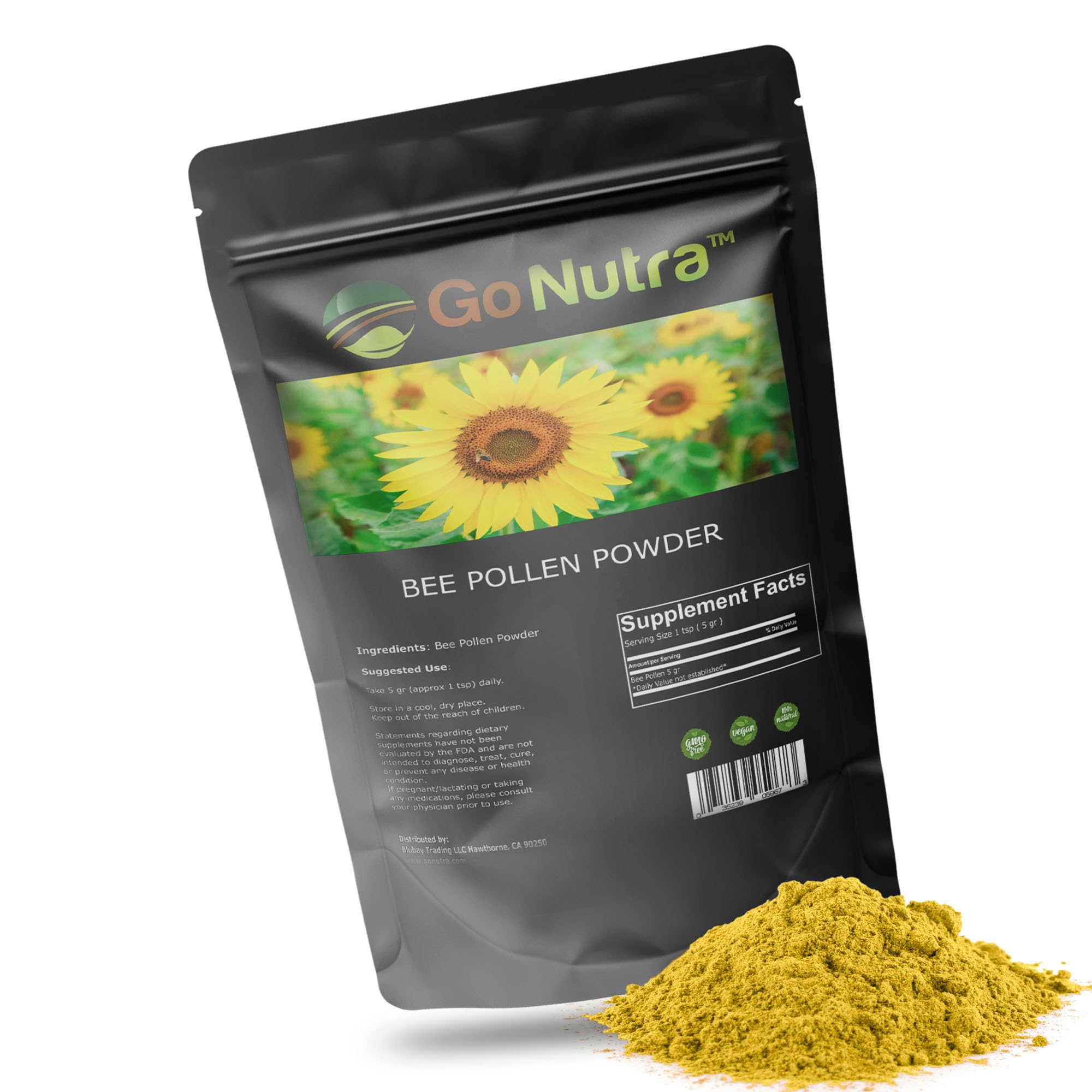 Bee pollen powder for active lifestyles