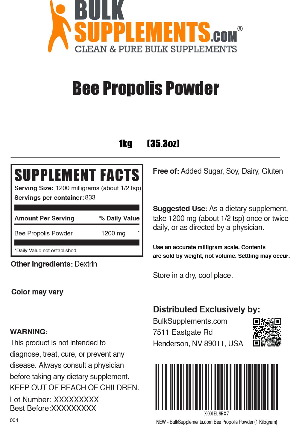 bee propolis powder for overall health