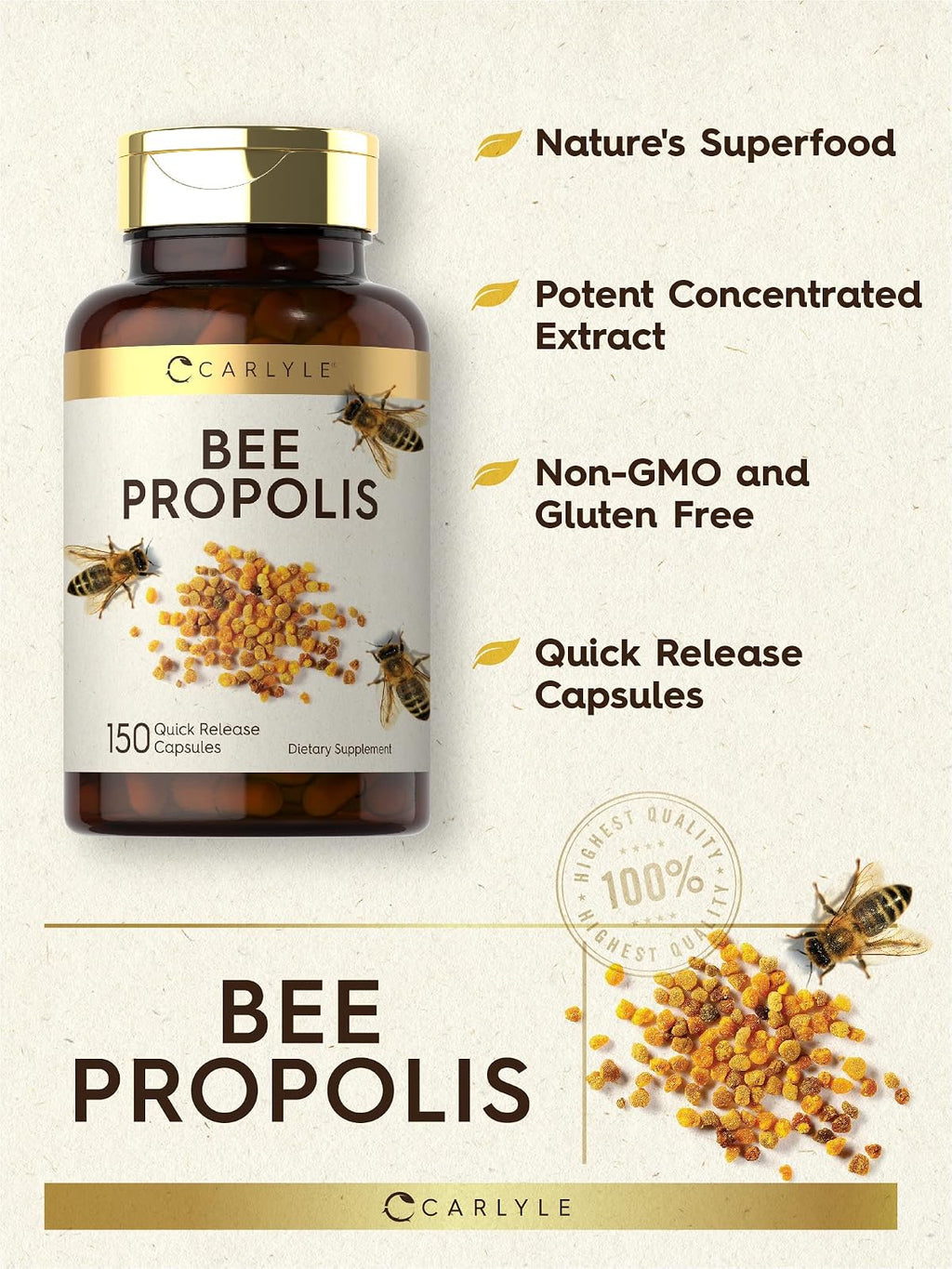 bee propolis supplement for immunity