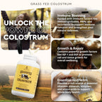 Beef colostrum capsules for women