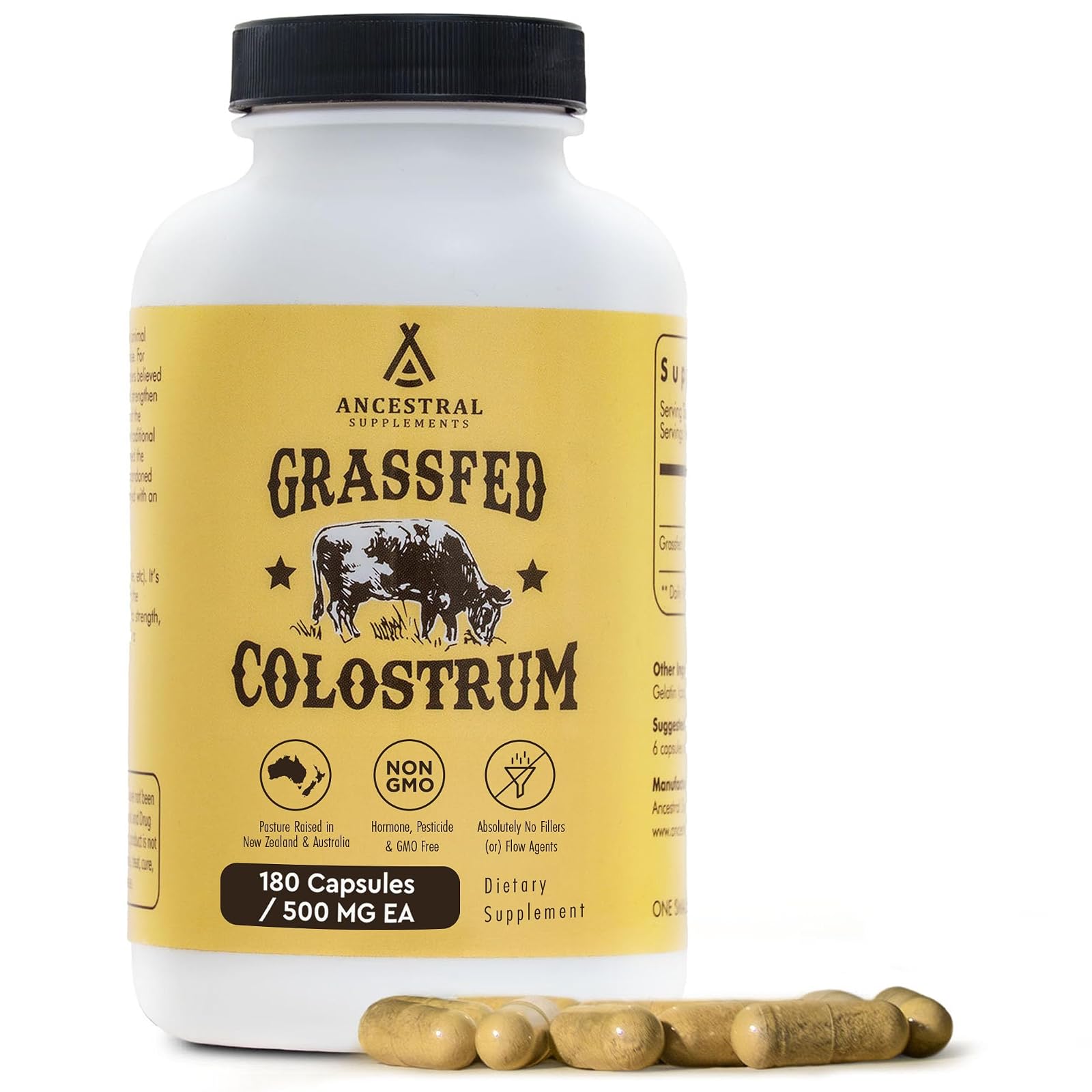 Beef colostrum multivitamin for men