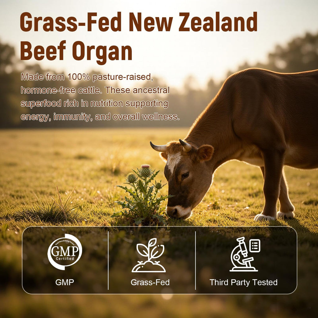 beef liver capsules for biotin boost