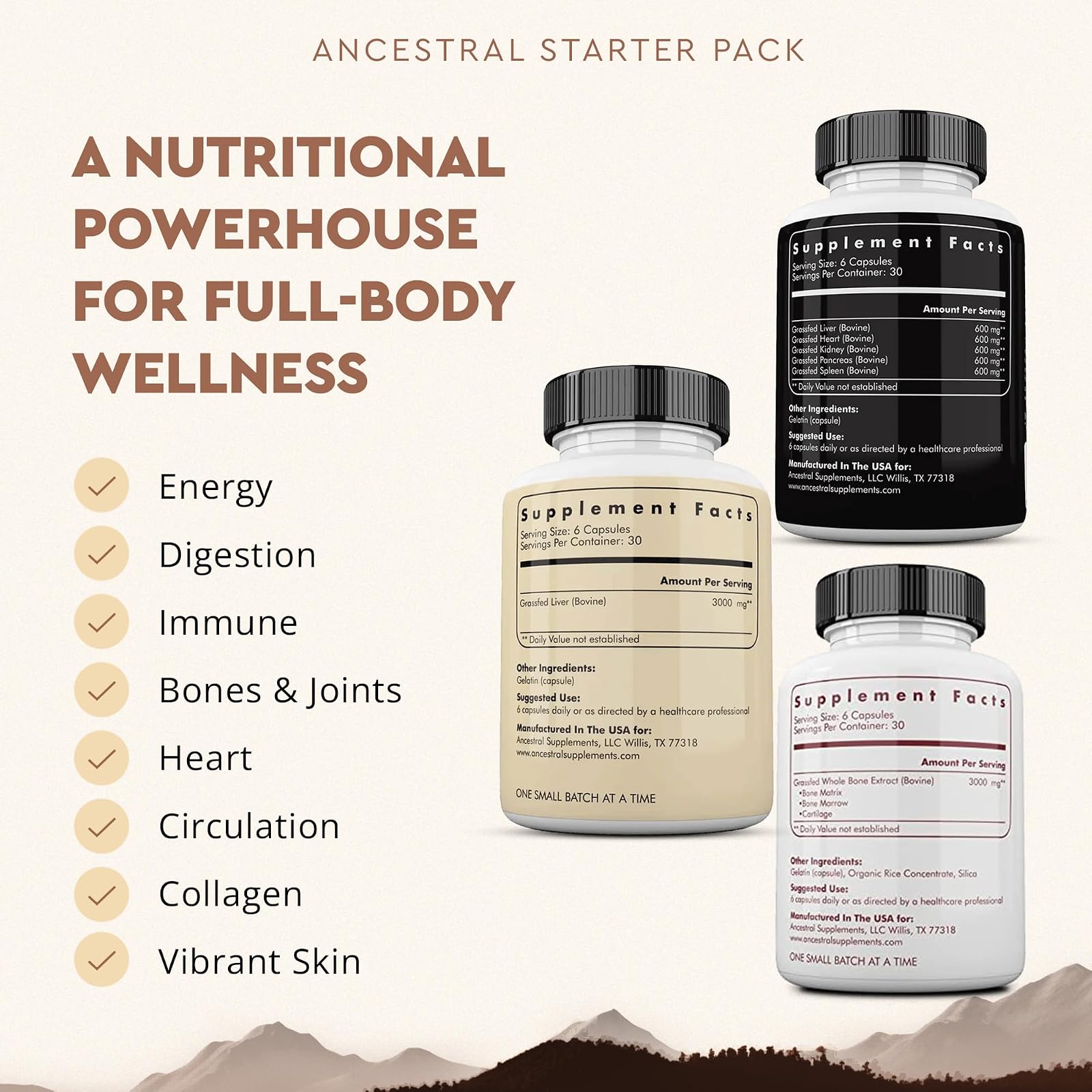 beef liver capsules for energy