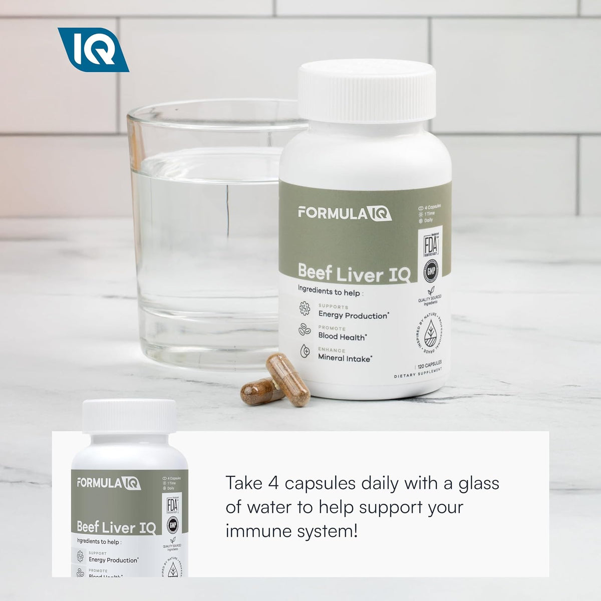 beef liver capsules for overall wellness