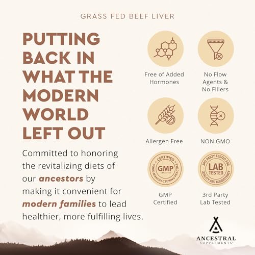 beef liver support for vitality
