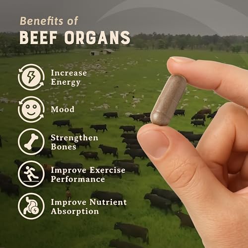 beef organ capsules for vitality