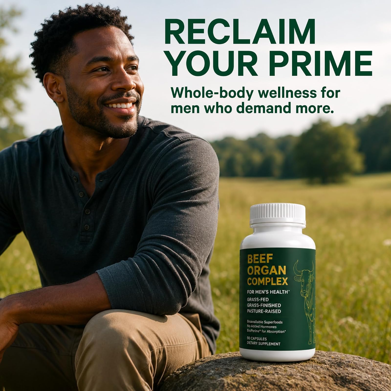 beef organ supplement for men