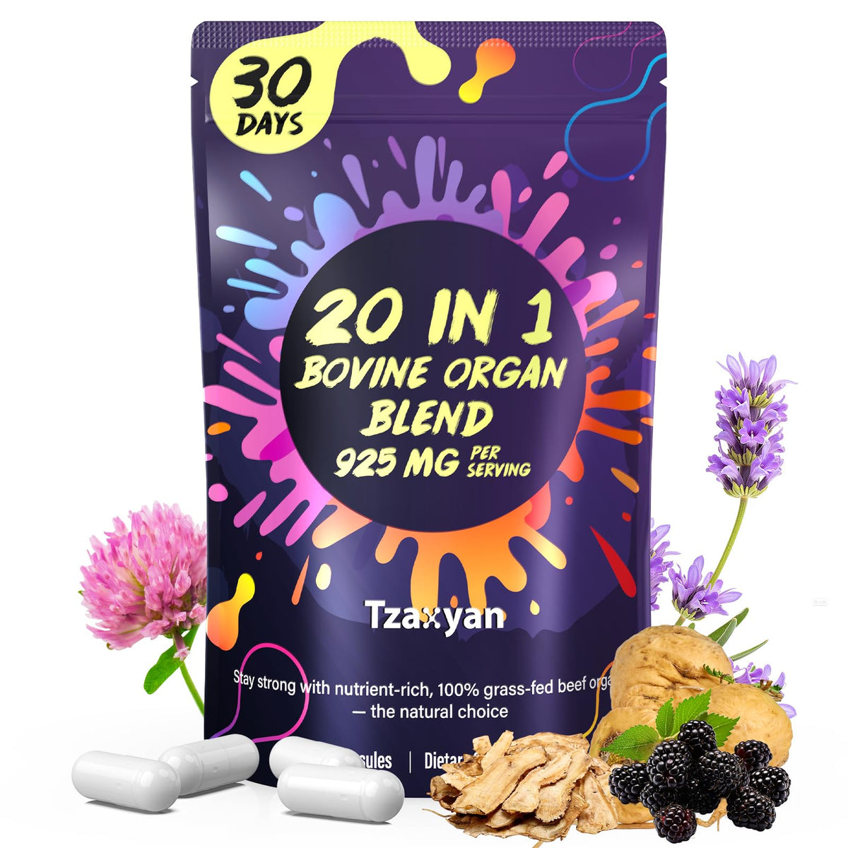 beef organ supplement for vitality