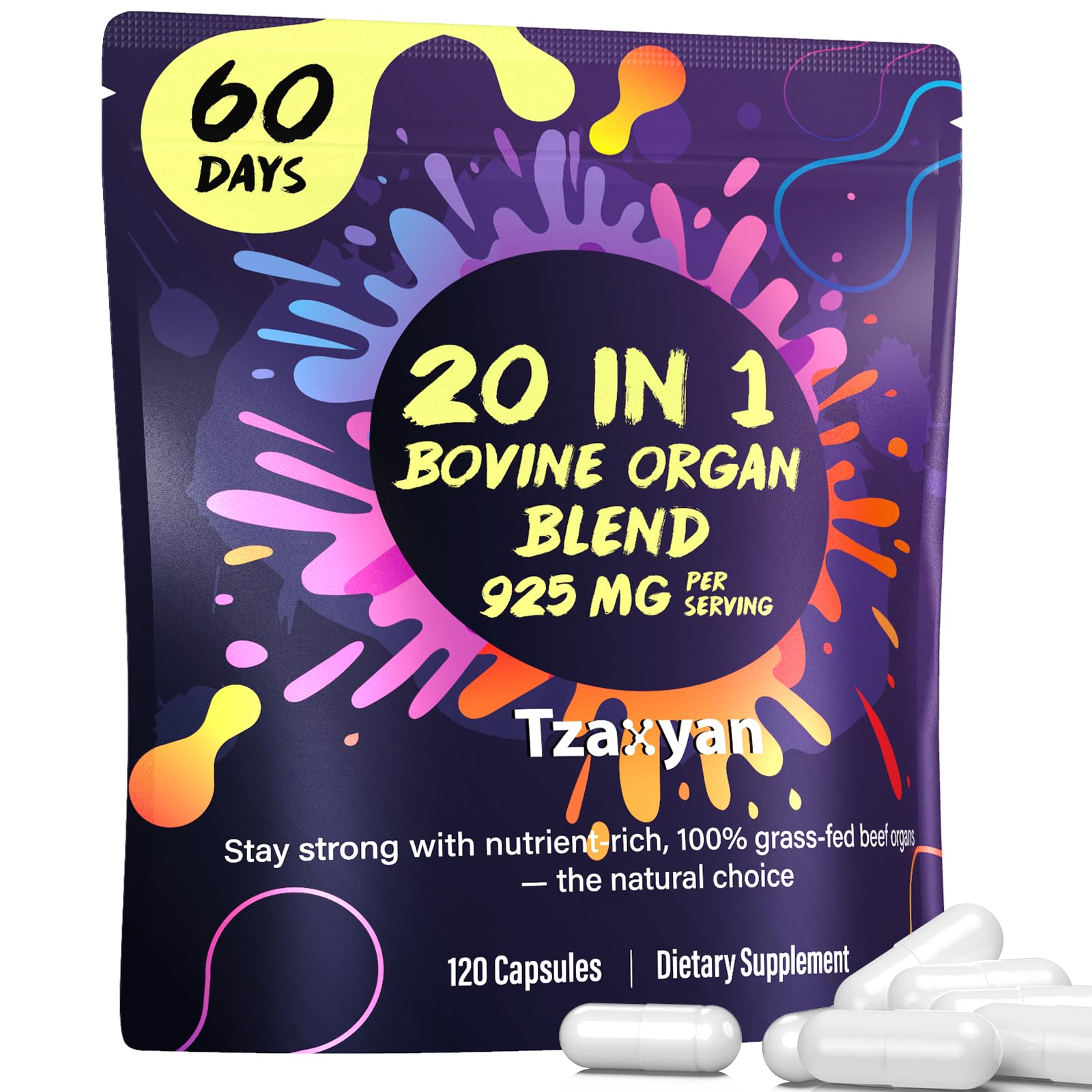 Beef organ supplement for women