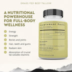 beef tallow capsules for energy