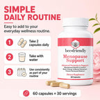 BeeFriendly menopause capsules for vitality