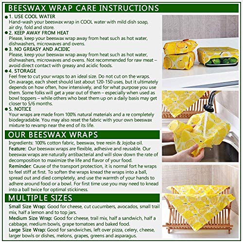 beeswax wraps for on-the-go snacks