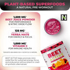 Beet Active pre-workout for better performance